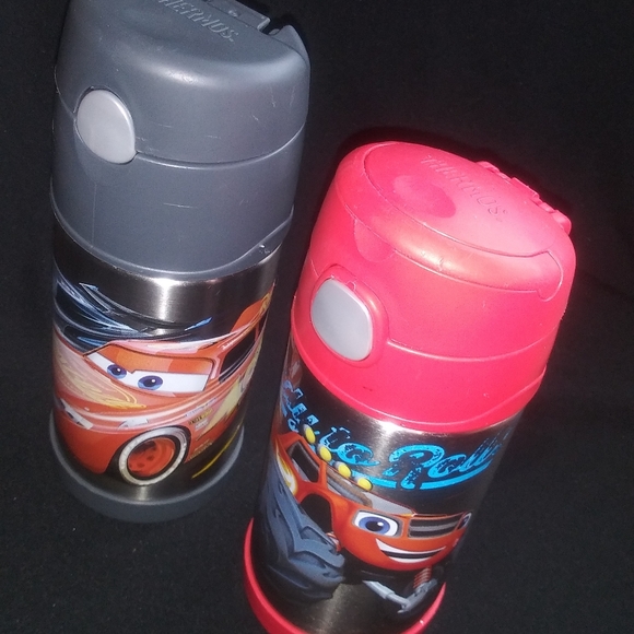 Thermos | Other | Sold Sold Set Of 2 Disney Cars Thermos | Poshmark